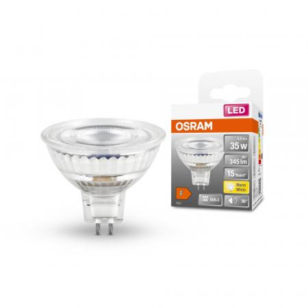 OSRAM LED GU5.3 Strahler MR16 36° 3,8W 2700K